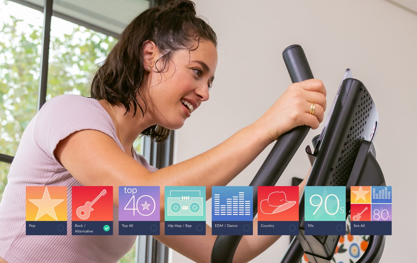 190 Upright Bike - An affordable escape that connects with your JRNY ...